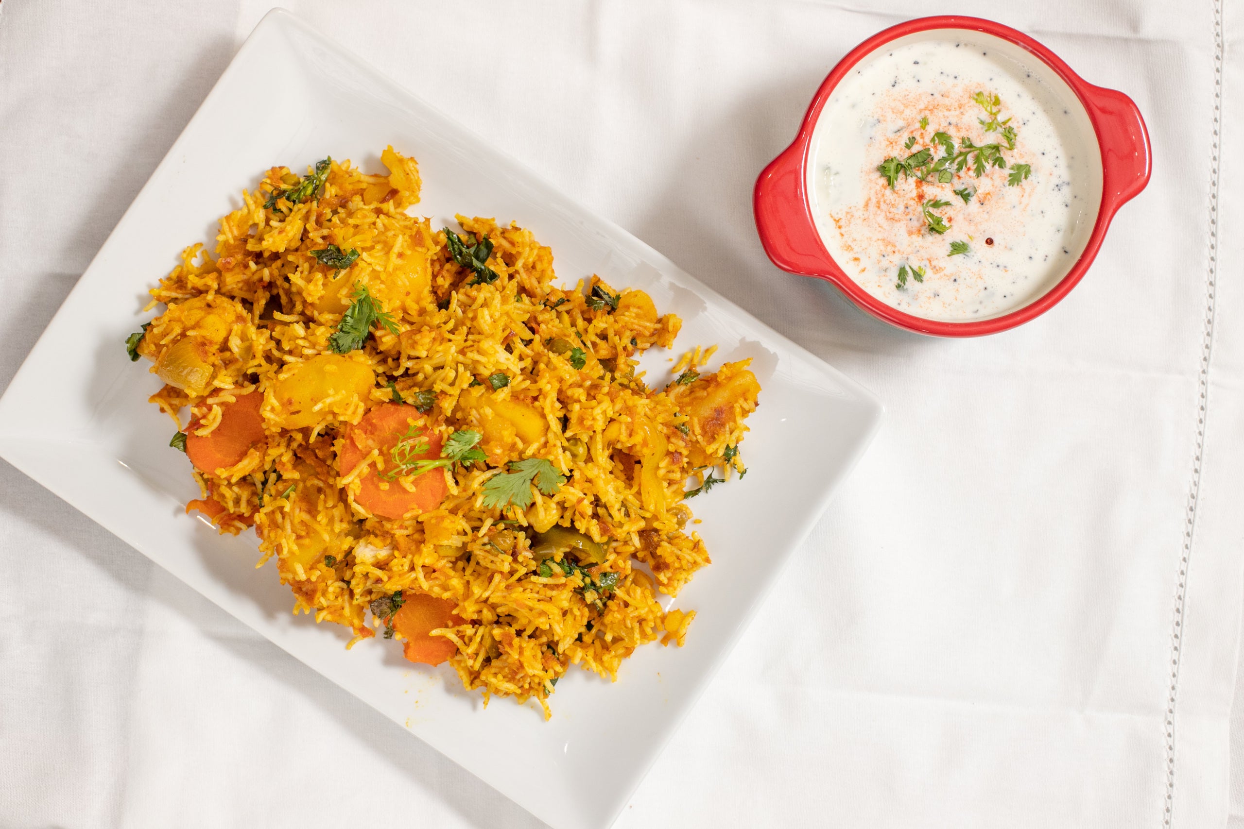 Chicken Biryani | Teji's Indian Restaurant